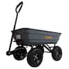 True Temper 4 cu. ft. Easy Dump Plastic Wagon Garden Cart PDWAGON - The ...