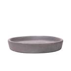 MPG 11 in. Dia Smooth Cement Cast Stone Fiberglass Saucer PF7908SC ...