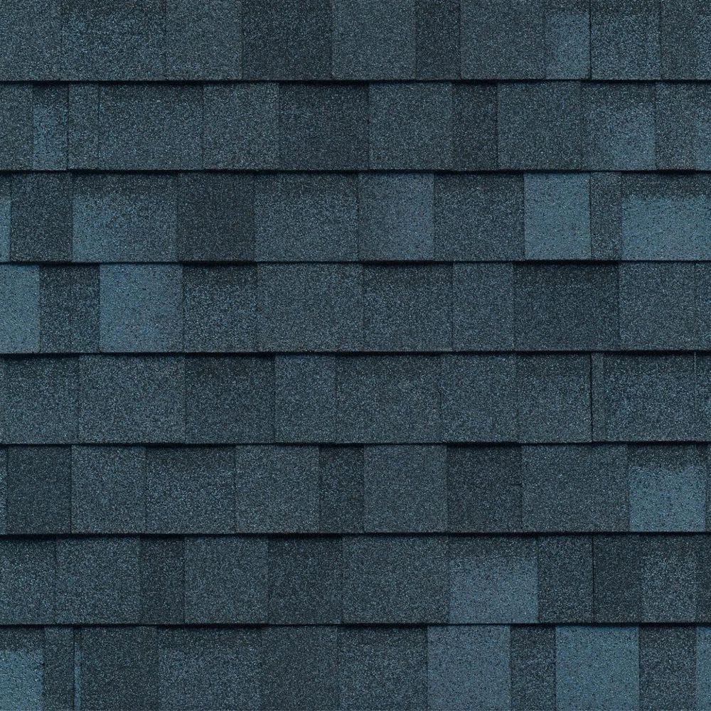 IKO IKO Hip & Ridge 12 AR 13-1/4" Asphalt Roof Shingles - Atlantic Blue ...