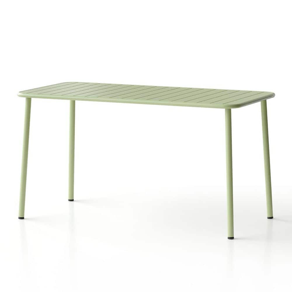 maocao hoom Long Table Outdoor Dining Table Villa Courtyard Balcony ...