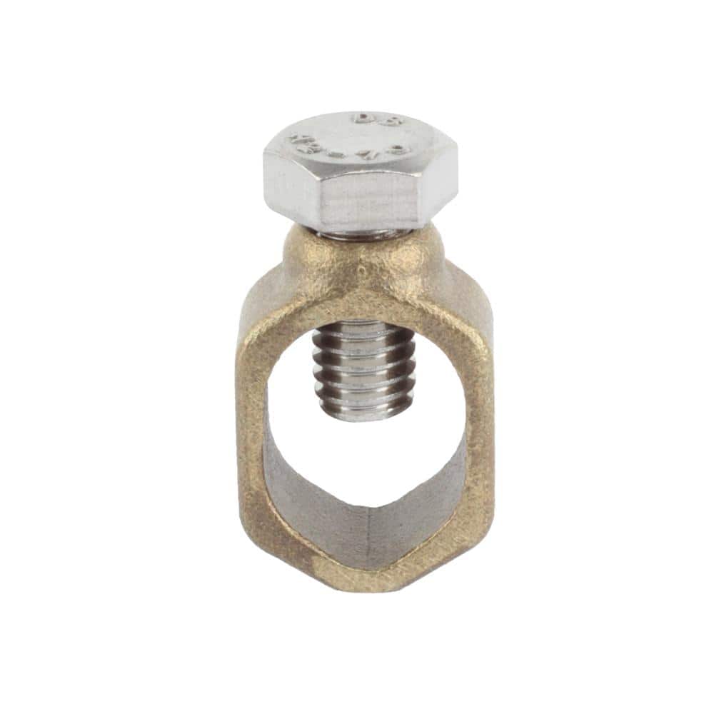 Reviews for Commercial Electric 5/8 in. Bronze Ground Rod Clamp (1-Pack ...