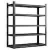 cadeninc 5-Tier Dark Gray Metal Garage Storage Shelving Unit with ...