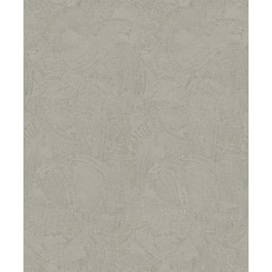 Zen Collection Mud Brown Abstract Plaster Fan Metallic Sheen Finish Non ...