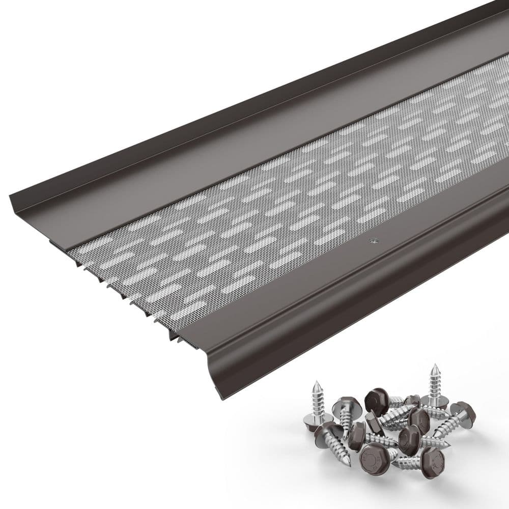 WATERLOCK Micromesh [6 in. x 50 ft.] Gutter Guard for 6 in. K-Style and ...