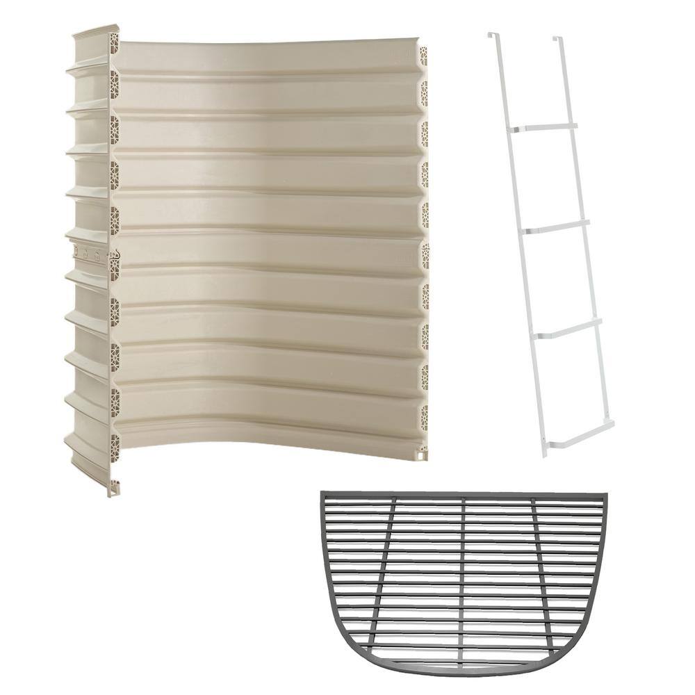 SHAPE PRODUCTS Rockwell Denali 60 in. x 39 in. x 73 in. Composite ...