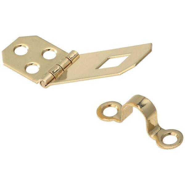 Stanley-National Hardware 3/4 in. Solid Bright Brass Hasp CD5325 .75 ...