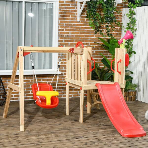 Toddler Slide And Climber Kepooman Toddler Slide Playset,Playground ...