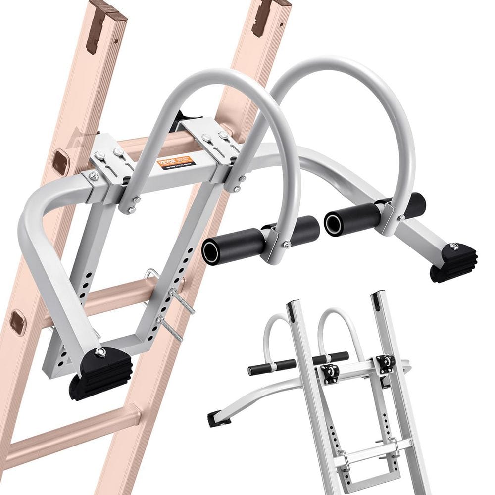 VEVOR Ladder Stabilizer 2 in 1-Extension Wall Ladder Standoff Hook Roof ...
