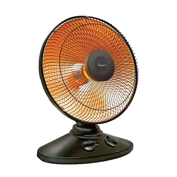VISIONAIR 18 in. 1000/700-Watt Radiant Dish Heater 1VAHCF18 - The Home ...