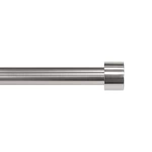 StyleWell 66 in. - 120 in. Telescoping 3/4 in Single Curtain Rod Kit in ...
