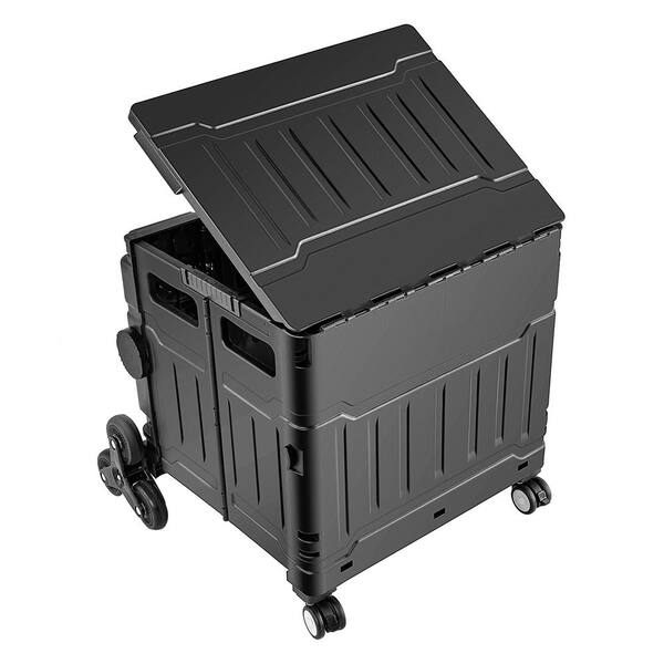 SVOPES 220 lbs. Stair Climbing Cart, Hand Truck , Collapsible Portable ...