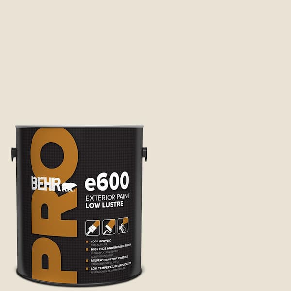 BEHR PRO 1 gal. #W-F-410 Ostrich Low Luster Exterior Paint PR62001 ...