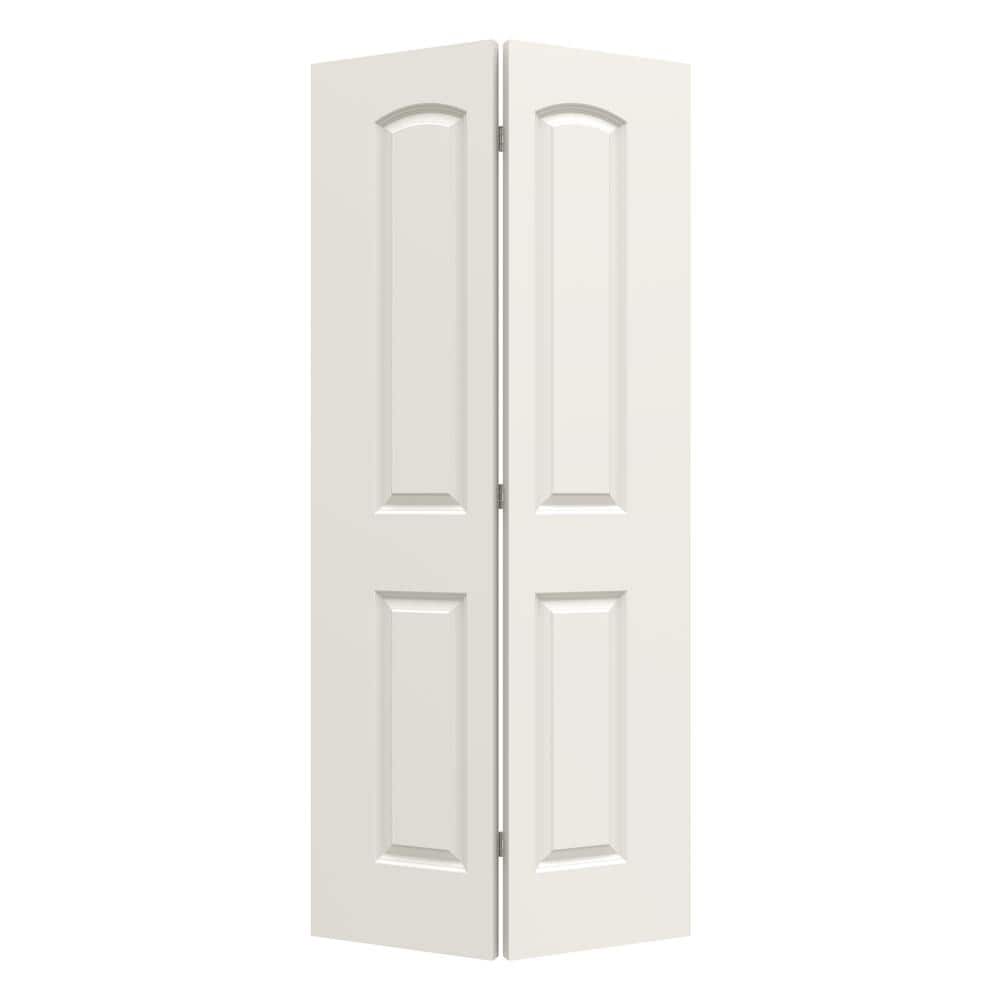 JELD-WEN 36 in. x 80 in. Caiman Primed Smooth Molded Composite MDF ...