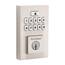 Kwikset SmartCode 270 Traditional Satin Nickel Touchpad Single Cylinder ...
