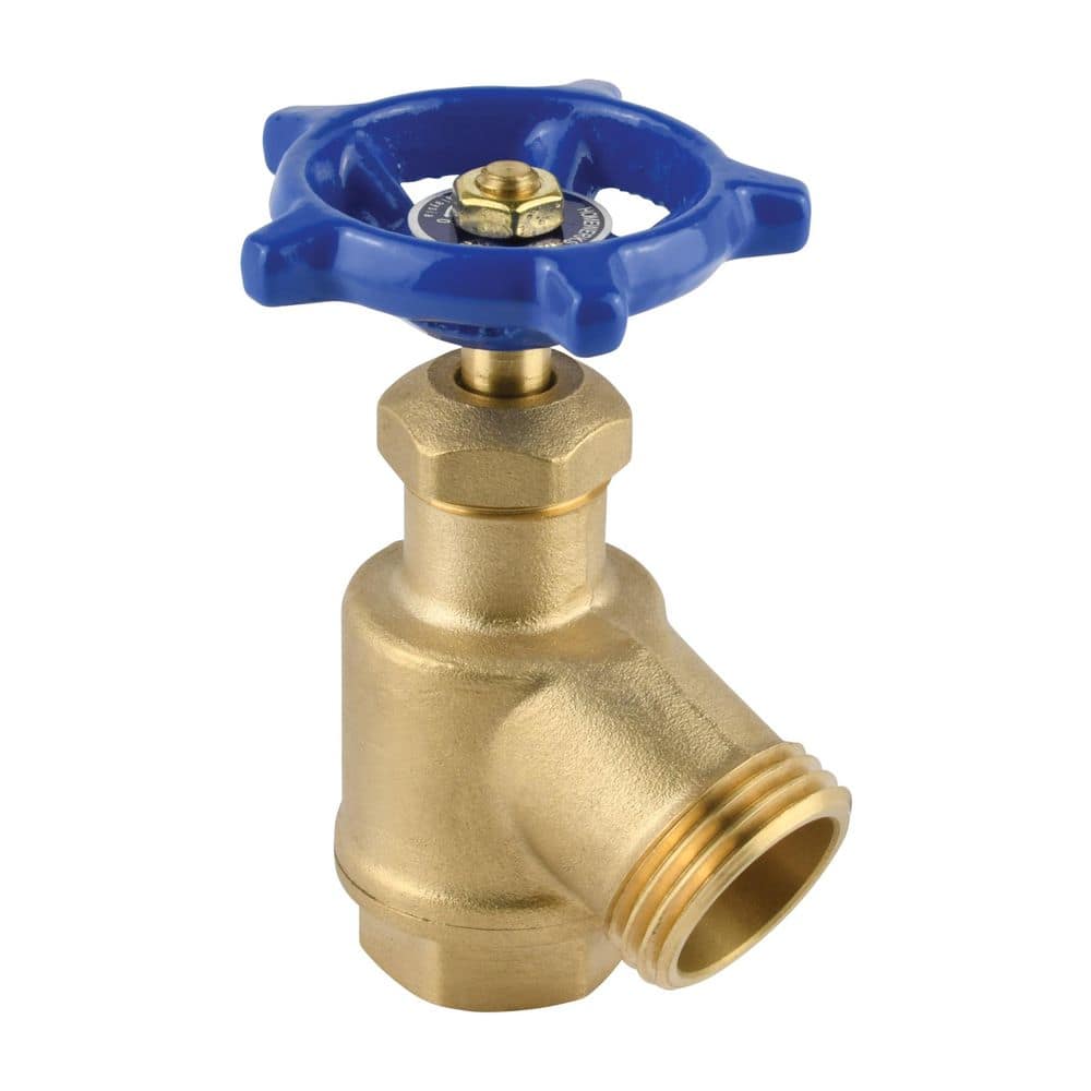 Everbilt 1/2 in. FIP x 3/4 in. MHT Brass Bent Nose Garden Valve ...