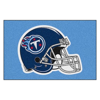 FANMATS Tennessee Titans 18 in. x 27 in. 2-Piece Heavy Duty Vinyl Car ...