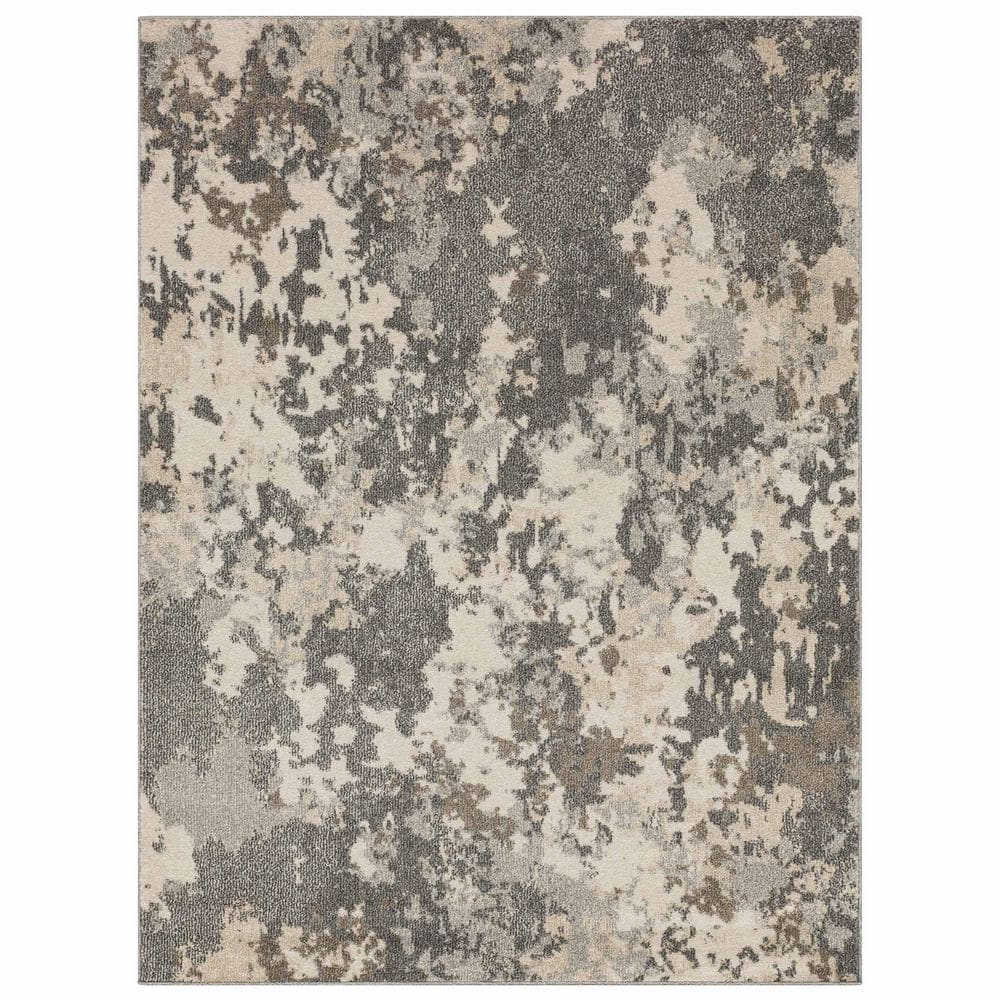 Mohawk Home Pershore Gray 1 ft. 11 in. x 3 ft. Area Rug 848514 - The ...
