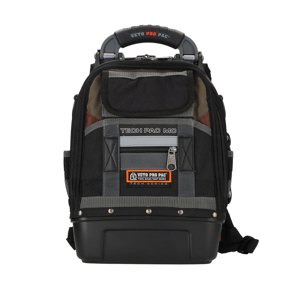 VETO PRO PAC 12 in. 36-Pocket Orig inal Nylon Bag/Tote with Padded ...