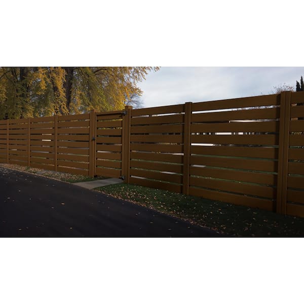Modern Horizontal Privacy Fence DIY A Modern Privacy Fence With The