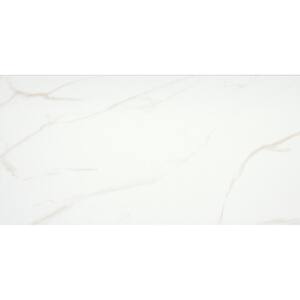 EMSER TILE Contessa Oro 23.82 in. x 23.82 in. Matte Marble Look ...