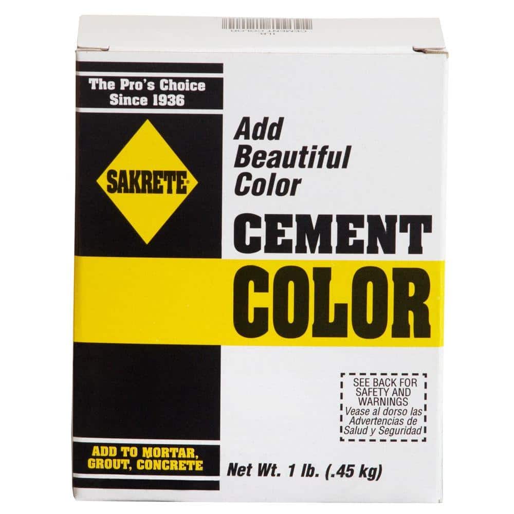 SAKRETE 1 lb. Cement Color Brown 65070145 - The Home Depot