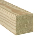 5 in. x 5 in. x 8 ft. Mill Run Rough Pine Pressure-Treated Timber 5x5x8 ...