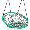 Costway Spider Web Chair Swing with Adjustable Hanging Ropes Kids Play ...