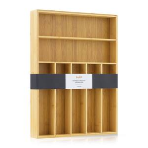 Bamboo - Kitchen Drawer Organizers - The Home Depot