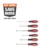 Milwaukee Phillips/Slotted Flat Head Hex Drive Screwdriver Set with Tri ...