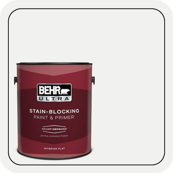 BEHR ULTRA 1 gal. #610E-1 Windmill Wings Extra Durable Flat Interior ...