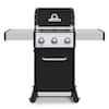 Broil King Baron 320 Pro 3-Burner Propane Gas Grill in Black 874214 ...