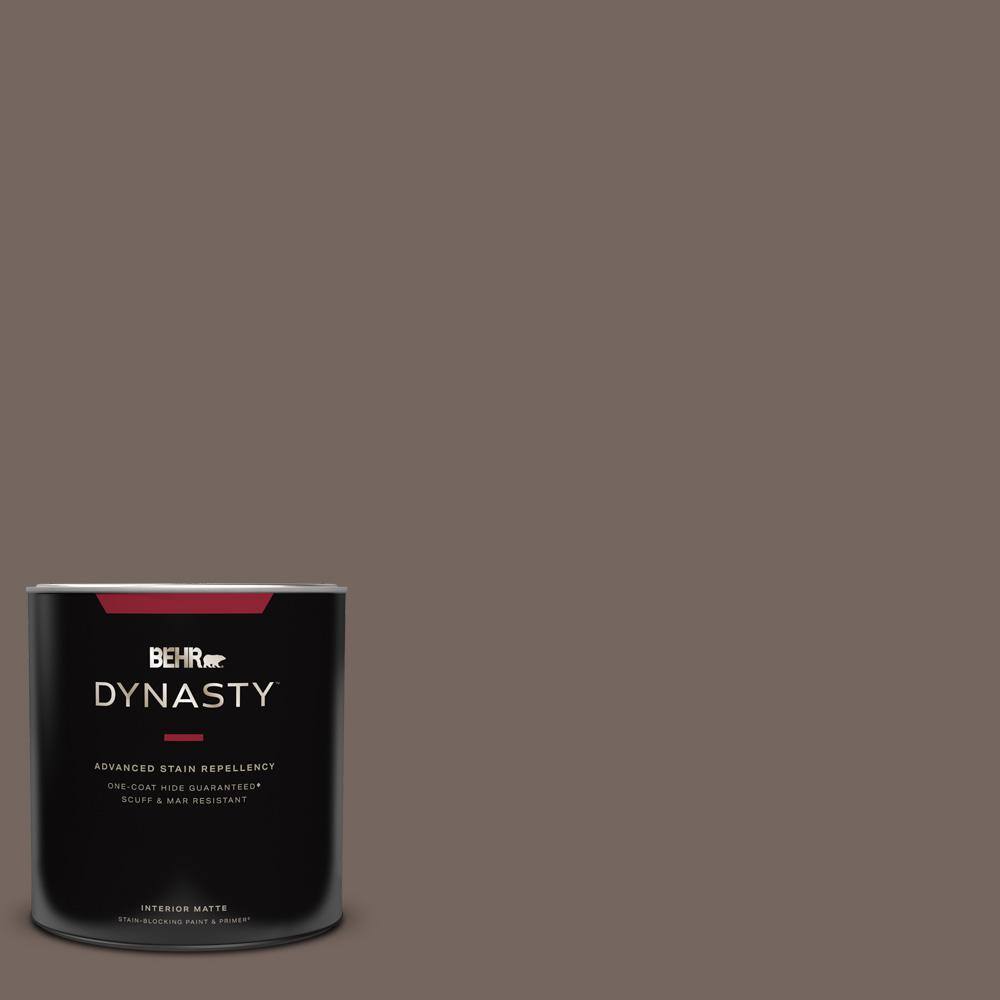 BEHR DYNASTY 1 qt. #780B-6 Mountain Ridge Matte Interior Stain-Blocking ...