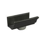 Spectra Pro Select 5 in. Black Aluminum Slip Joint Gutter Connector ...