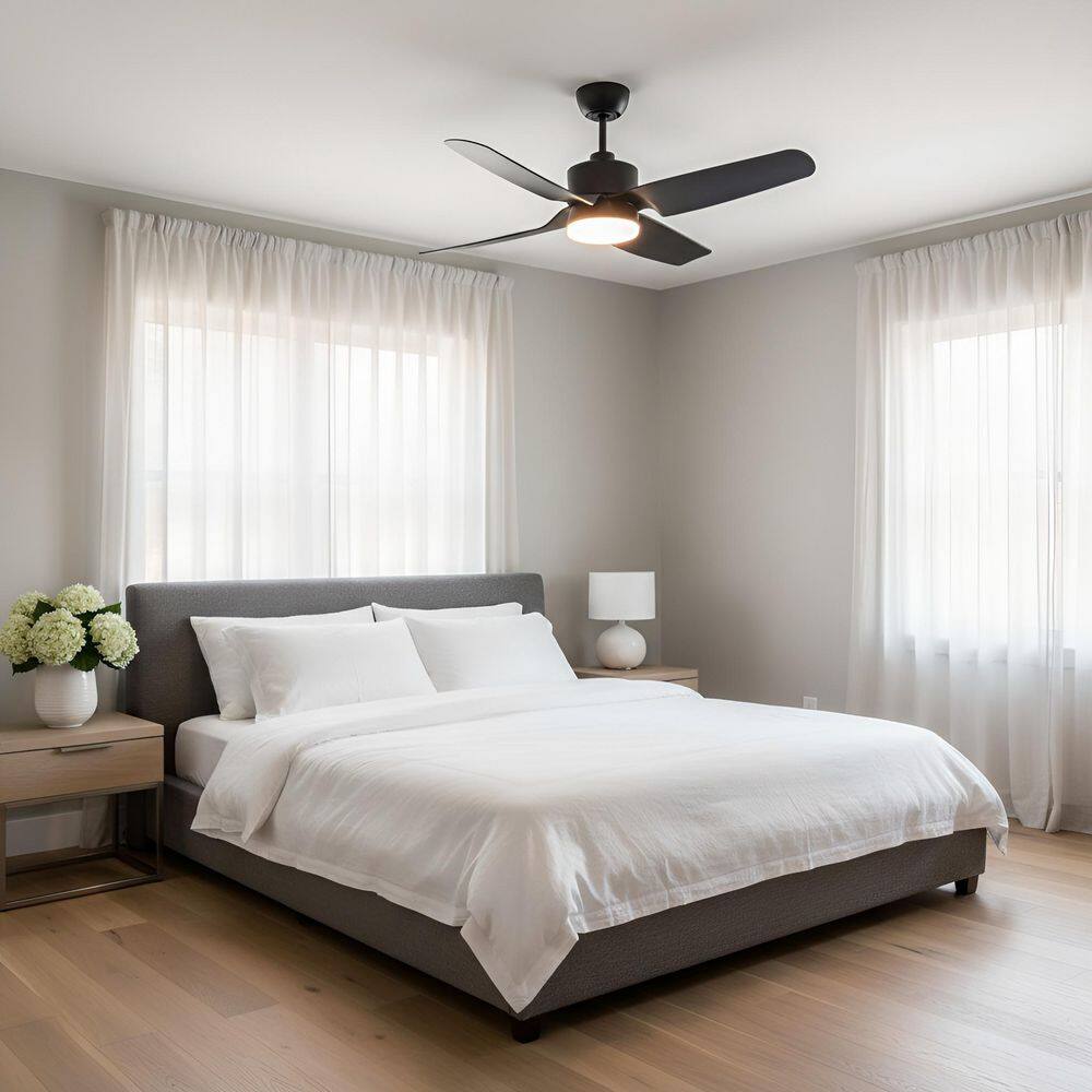 Reviews for Generation Lighting Fan Colgin 44 in. Midnight Black Modern ...