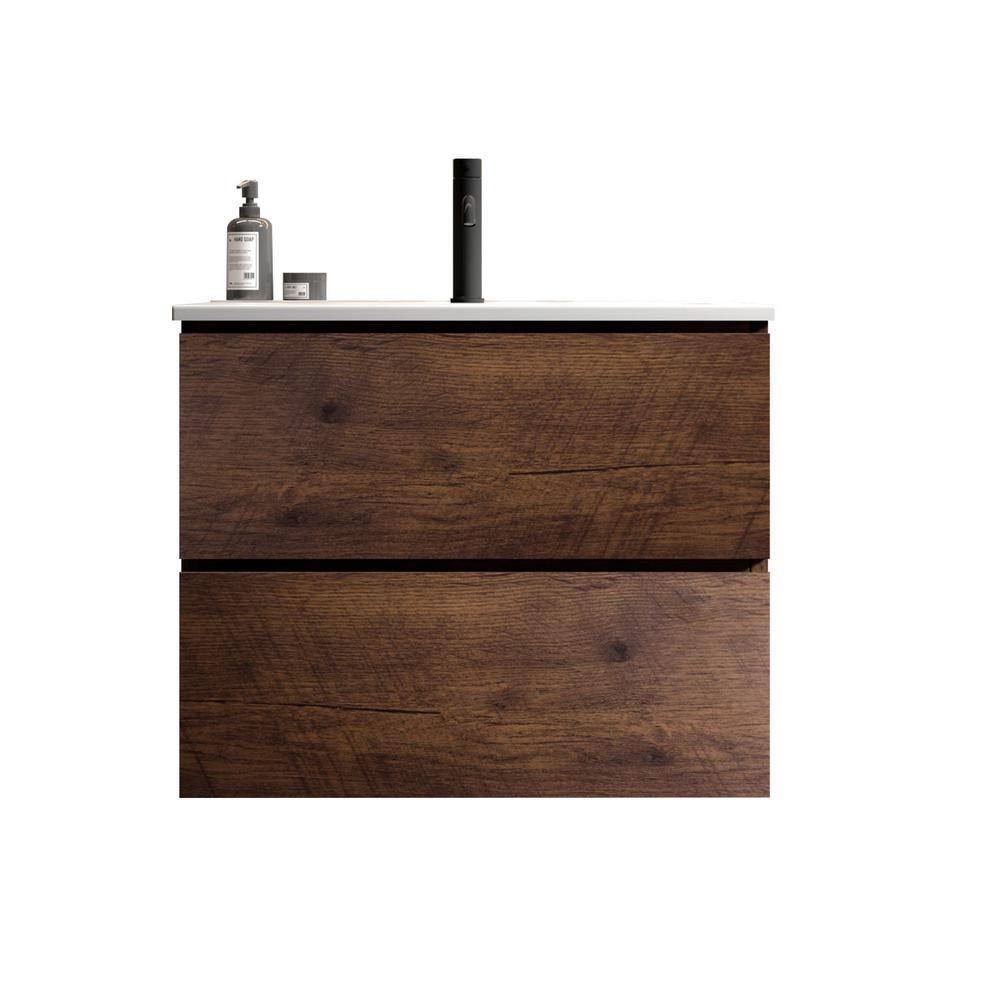 JimsMaison 24 in. W x 18 in. D x 21 in. H Single Sink Floating Bath ...