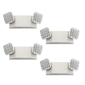Lithonia Lighting 2.4-Watt 120-Volt to 347-Volt White Adjustable Head ...