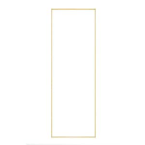 20 in. W x 63 in. H Rectangle Framed Gold Mirror WQ-020 - The Home Depot