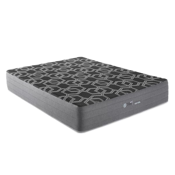 Tahanbath Classic Series Full Plush Foam 12 in. Bed-in-a-Box Mattress ...