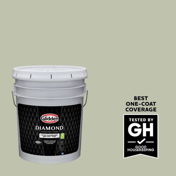 Glidden Diamond 5 gal. PPG1126-4 Side Kick Ultra-Flat Interior Paint ...