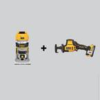 DEWALT Atomic 20-Volt Maximum Cordless Brushless Compact Reciprocating ...
