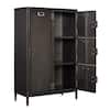 LISSIMO 55 in. Height Steel Storage Cabinet with Lockable Doors, Metal ...
