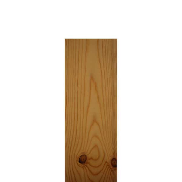 1 in. x 6 in. x 12 ft. #3 Pine WP4 Siding Board 101569 - The Home Depot