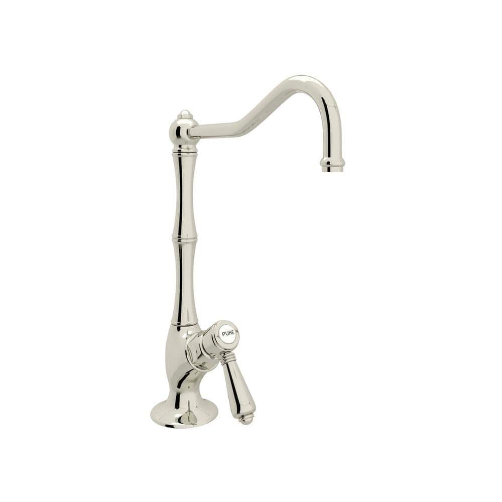 ROHL Acqui Single Handle Beverage Faucet in Polished Nickel A1435LMPN-2 ...