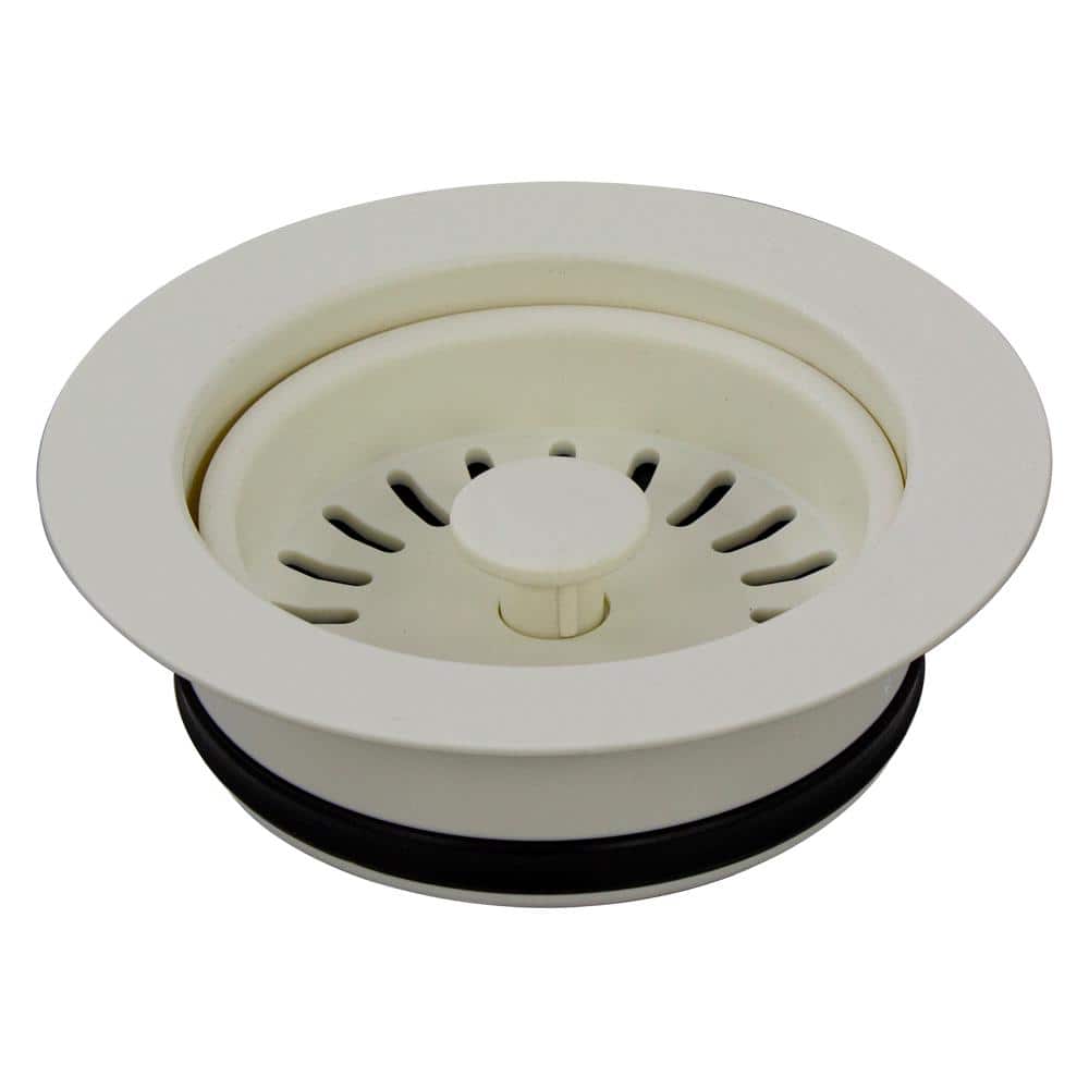 Transolid 3.5 in. Plastic Disposal Strainer in Biscuit 4110-19 - The ...