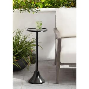 Jamesdar Katrine Camden Black Side Table JKTAB932 BG The Home Depot