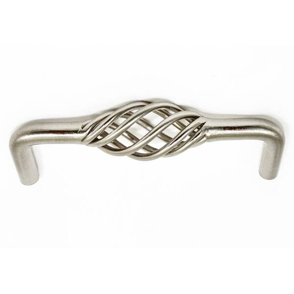 Stockbridge 3-3/4 in. Center-to-Center Satin Nickel Birdcage Cabinet ...