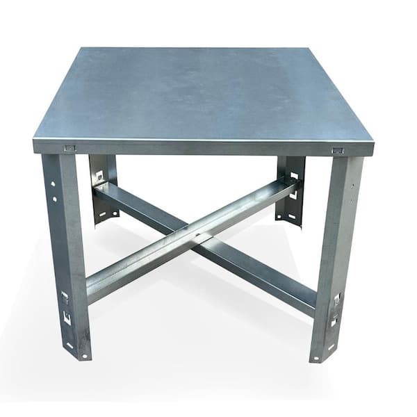 CMI inc Heavy-Duty Water Heater Stand 50-100 gal. Tanks 24 in. x 24 in ...