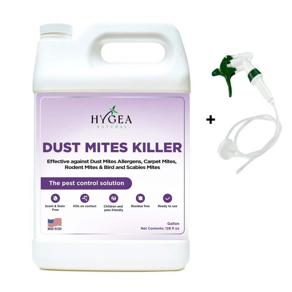 Hygea Natural Dust Mite Killer Spray 128 oz. Gallon Ready to Use ...