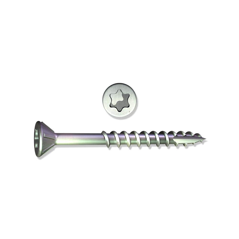 Reviews for Grabber #10 x 3 in. Star Flat-Head Wood Deck Screw (25-Pack ...