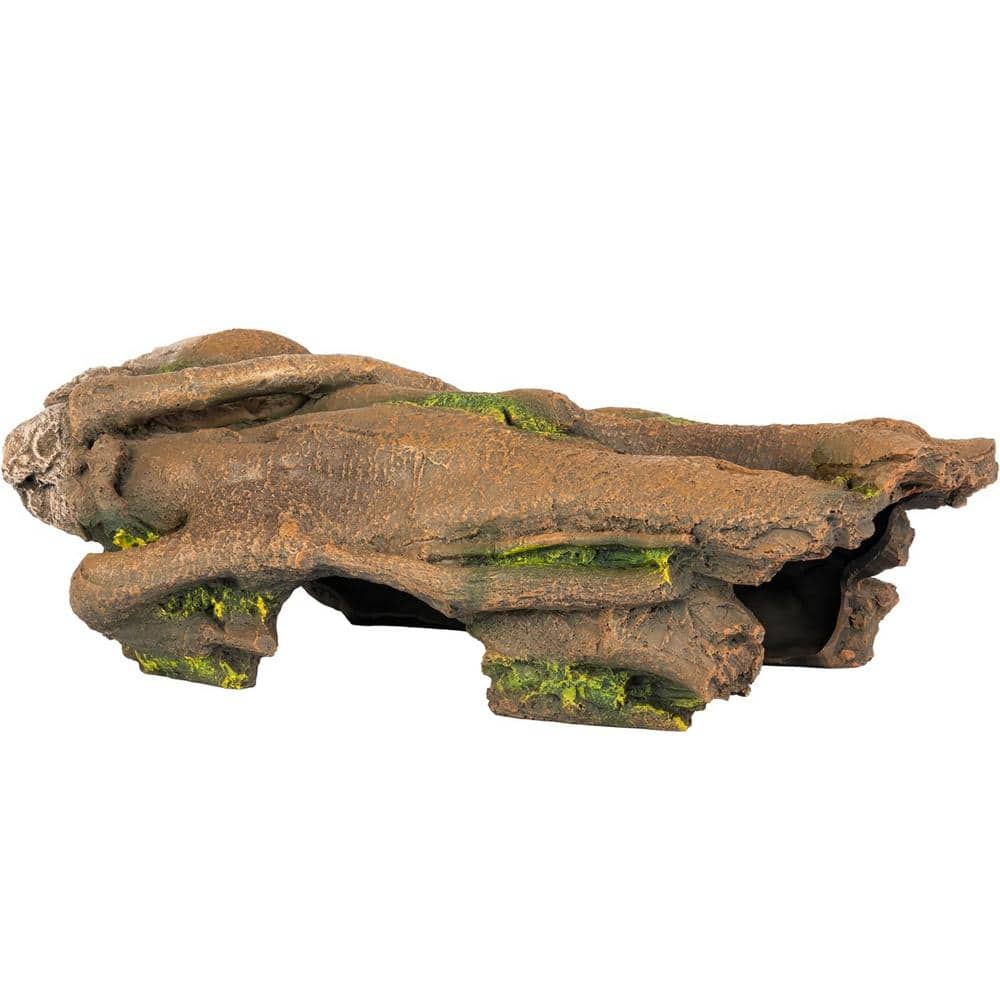 Misopily Extra Large 14 in. Resin Hollow Log Hideout for Aquarium or ...